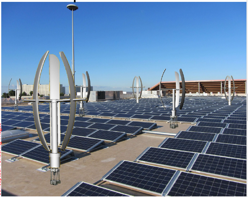 Vertical Axis Wind Turbine self-adapting to variable winds - RE-COGNITION